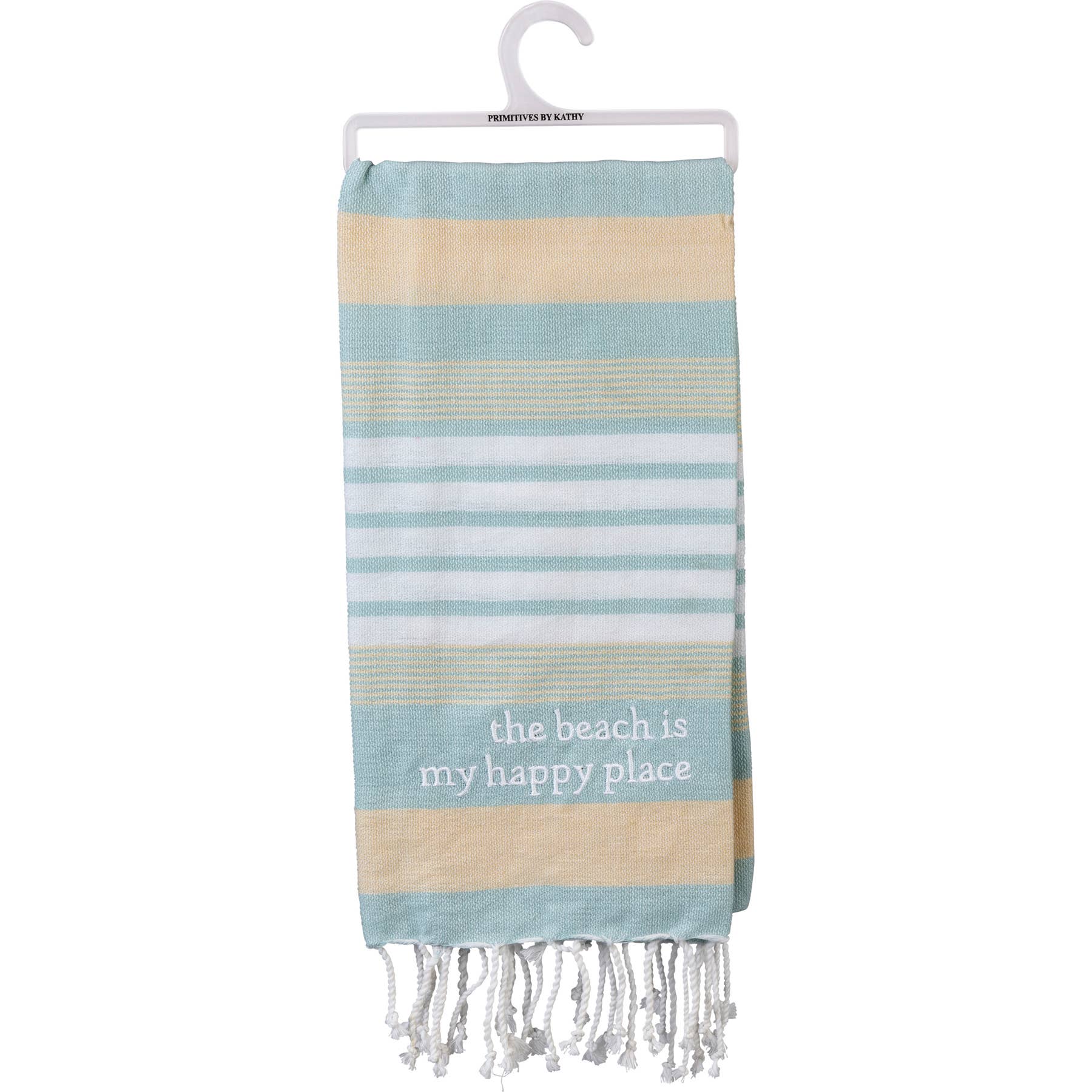 Beach Is My Happy Place Kitchen Towel – Drops of Encouragement LLC